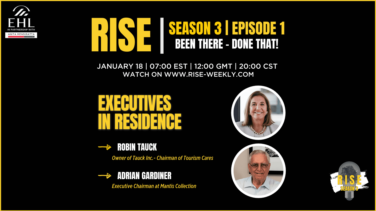 Recommended Viewing: Speaking on Legacy Leadership with RISE | Robin Tauck